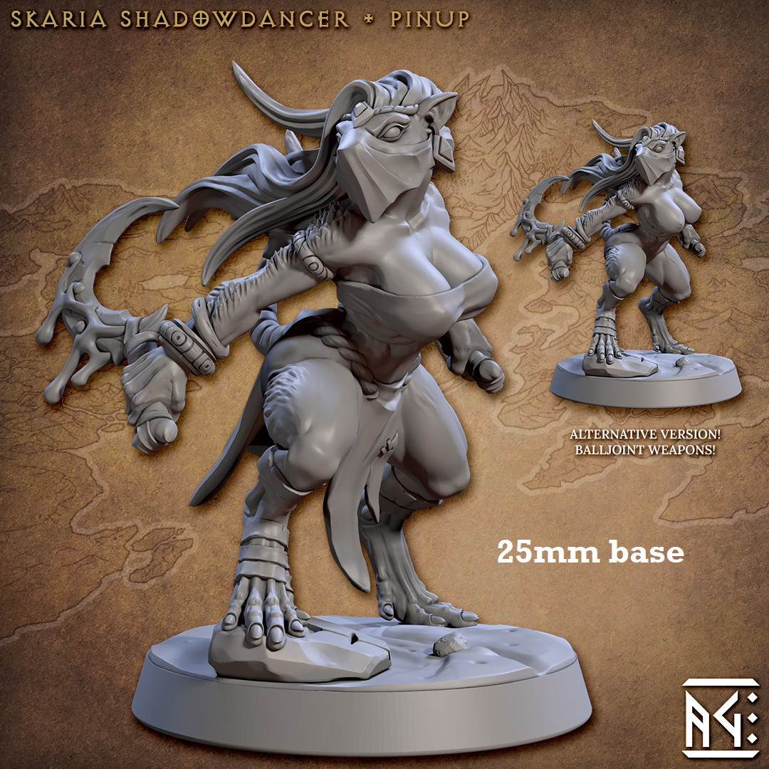 Skaria Shadowdancer (Female Ratkin Assassin) – The Midnight Tavern